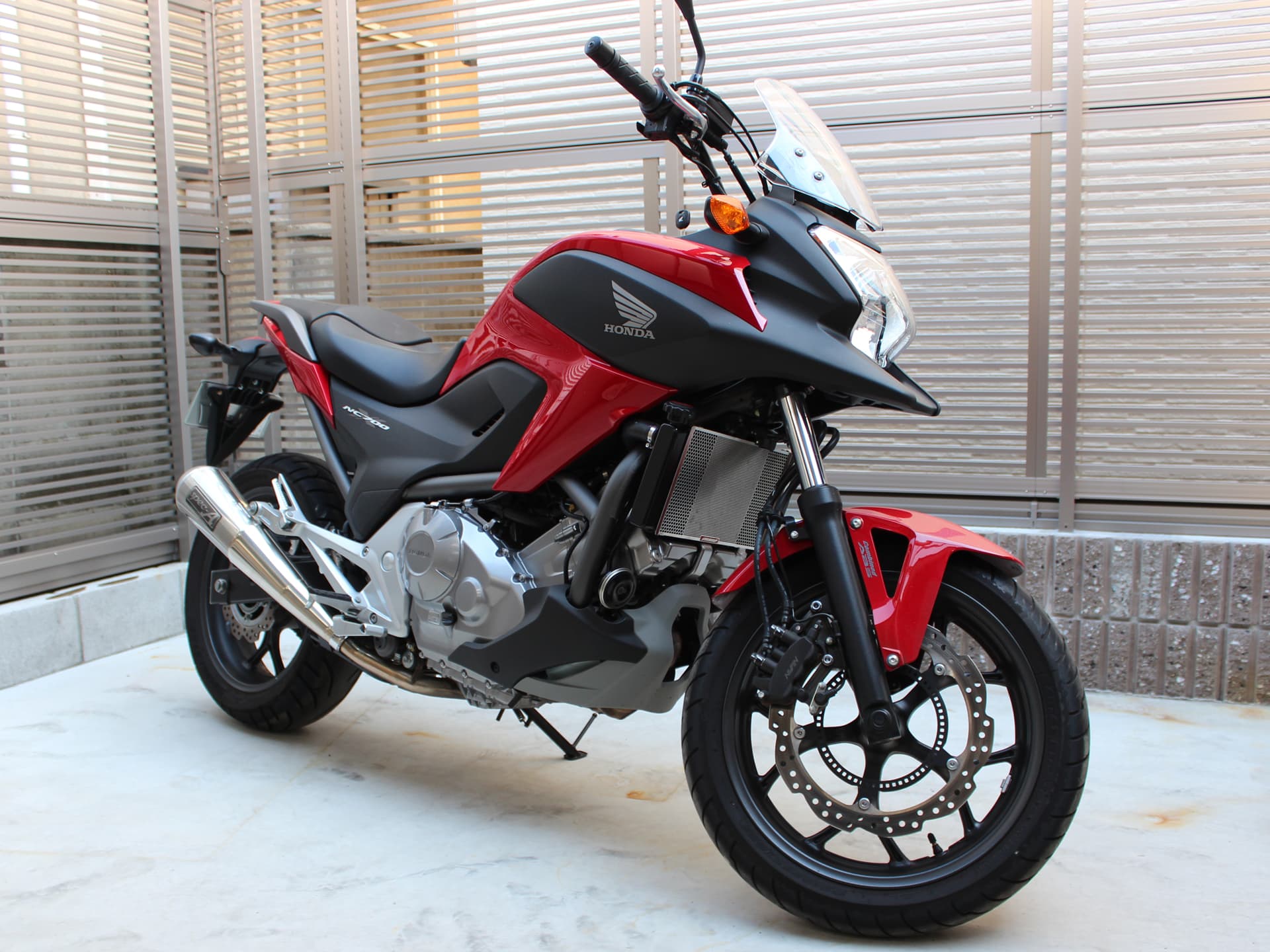 NC700/750S/X用ラジエターガード